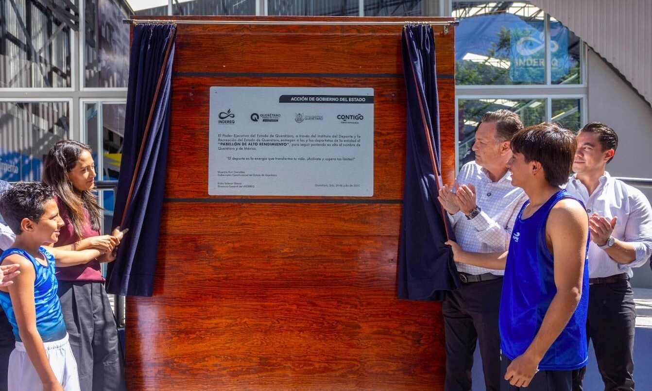 Inaugura Kuri Pabellón de Alto Rendimiento en el Parque Querétaro 2000 ...