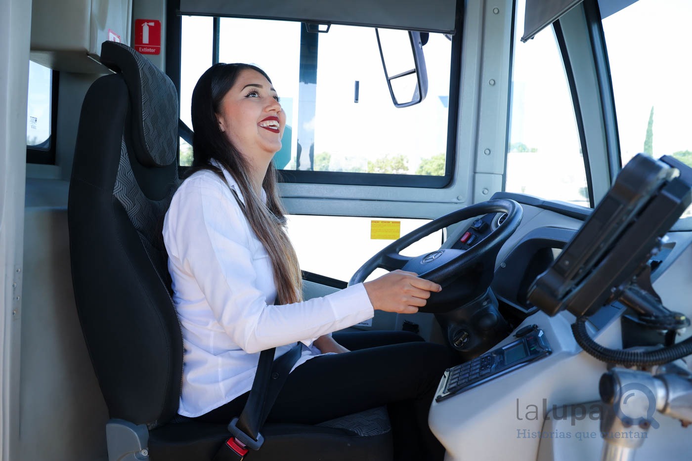 Lydia, Jennifer, Luz María, los nuevos rostros del transporte público ...