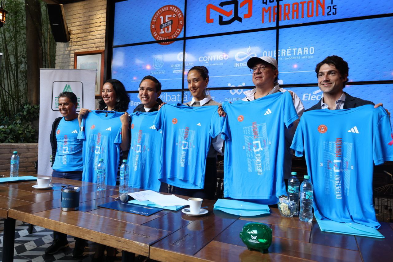 Playera del Querétaro Maratón 2025 fue presentada - La Lupa